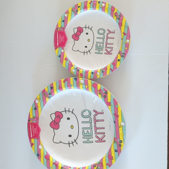 Hello Kitty | Dining | Nwt Hello Kitty Plate Assortment | Poshmark